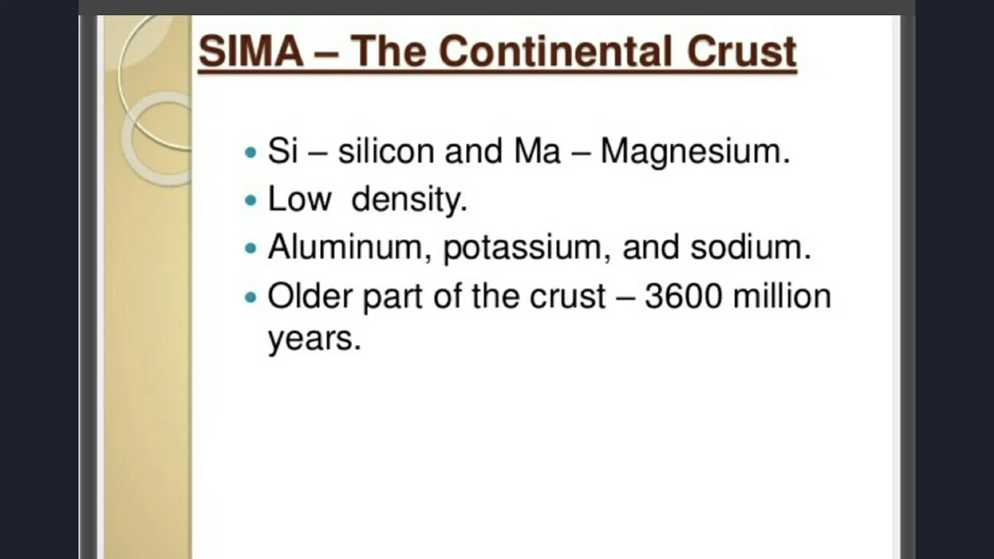 geography chapter 2 pptx inside our earth ,core mantle crust its ...
