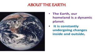 geography chapter 2 pptx inside our earth ,core mantle crust its ...