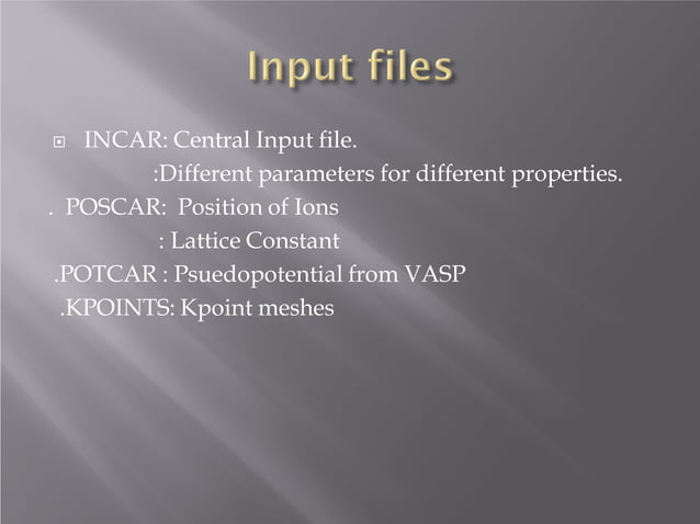 Dft calculation by vasp | PDF