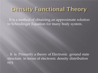 Dft calculation by vasp | PDF