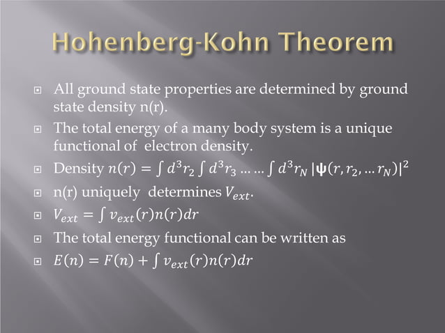 Dft calculation by vasp | PDF