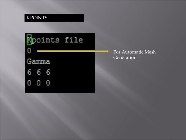 Dft calculation by vasp