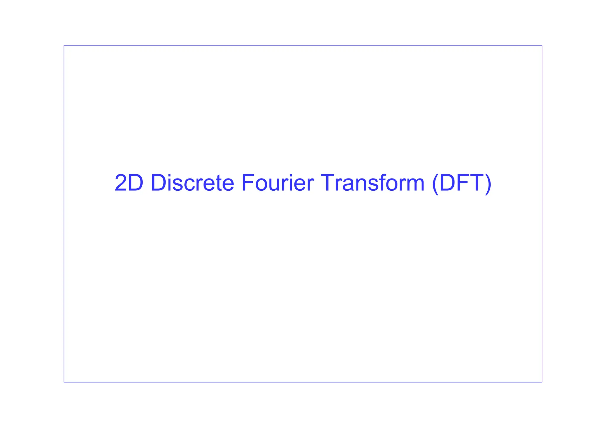 Dft Dct Transforms Pdf