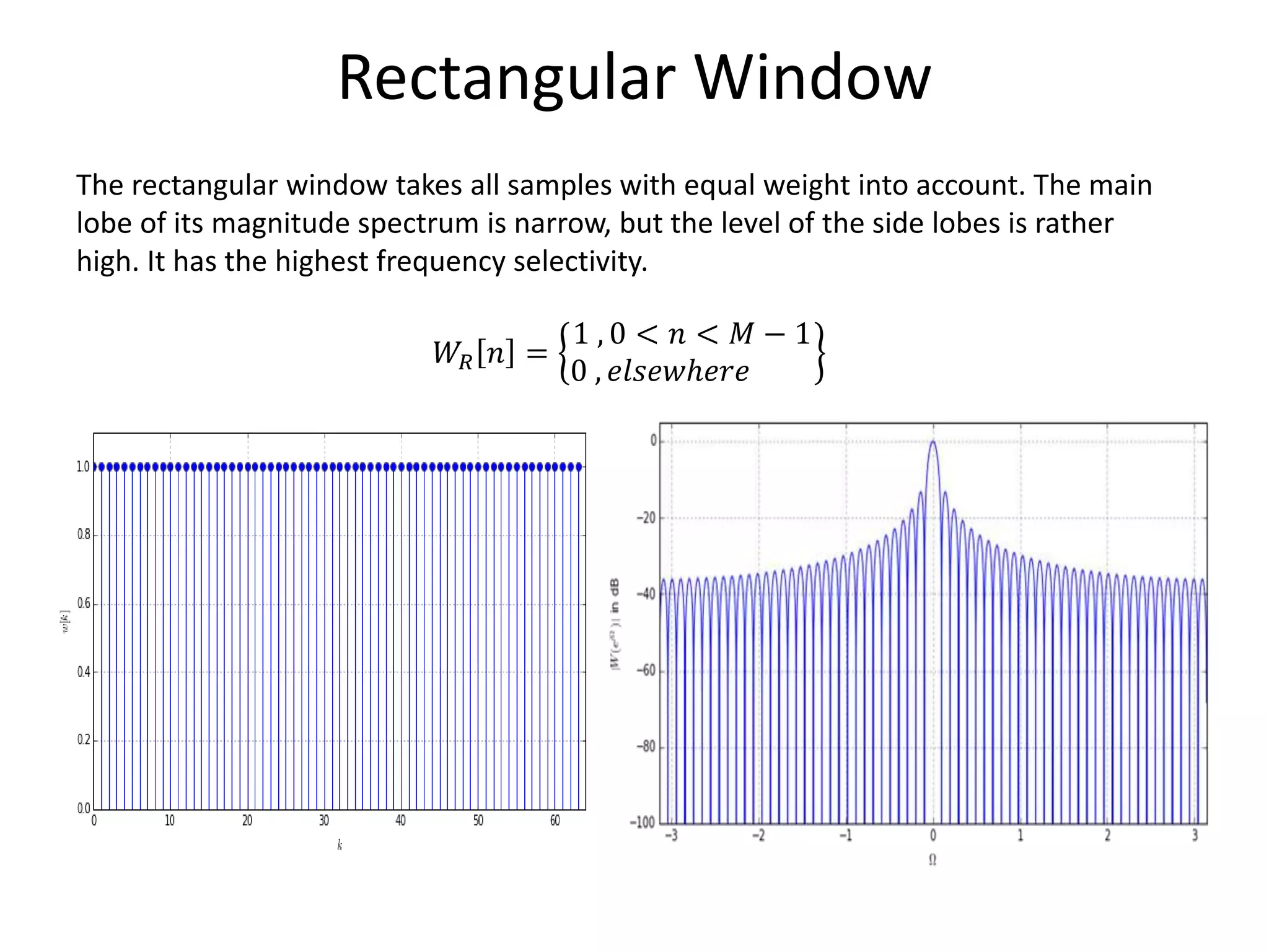 Dft,fft,windowing | PPT