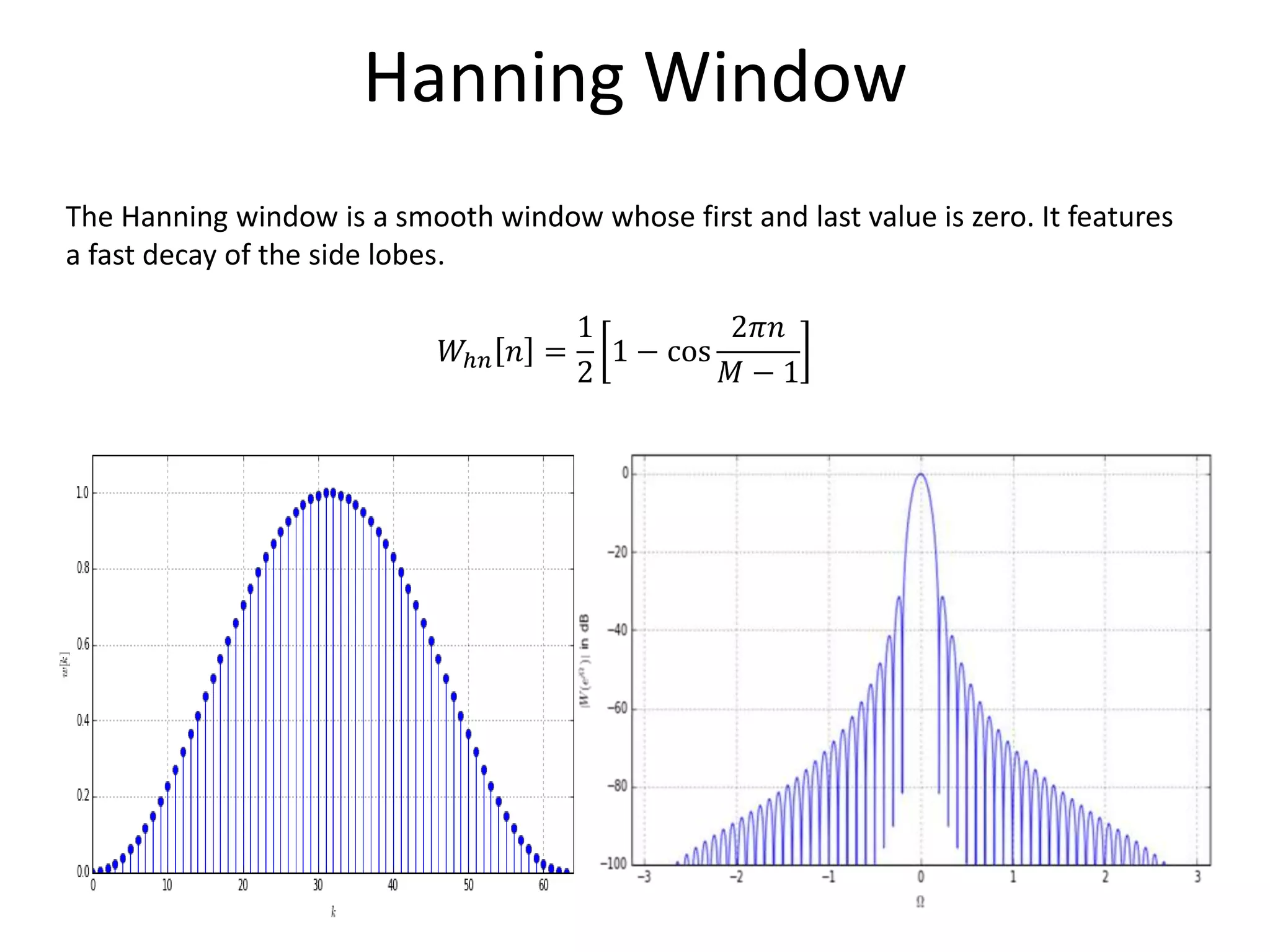 Dft,fft,windowing | PPT