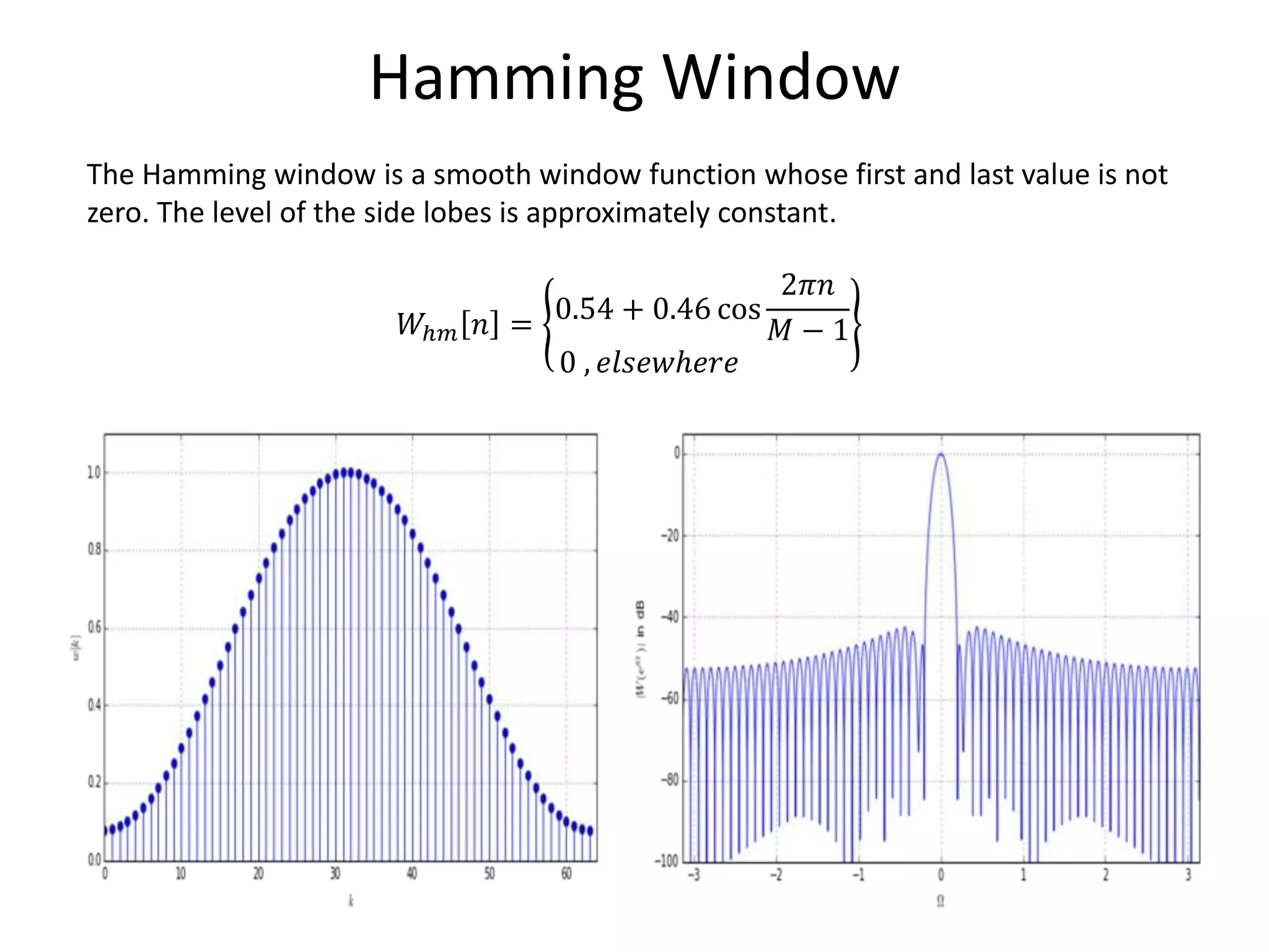 Dft,fft,windowing | PPT