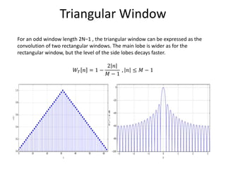 Dft,fft,windowing | PPT