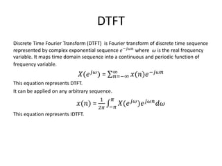 Dft,fft,windowing | PPT