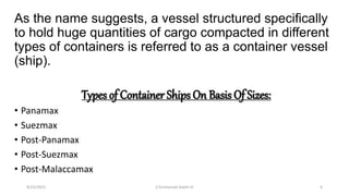 Types of commercial ship | PPTX