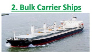 Types of commercial ship | PPTX