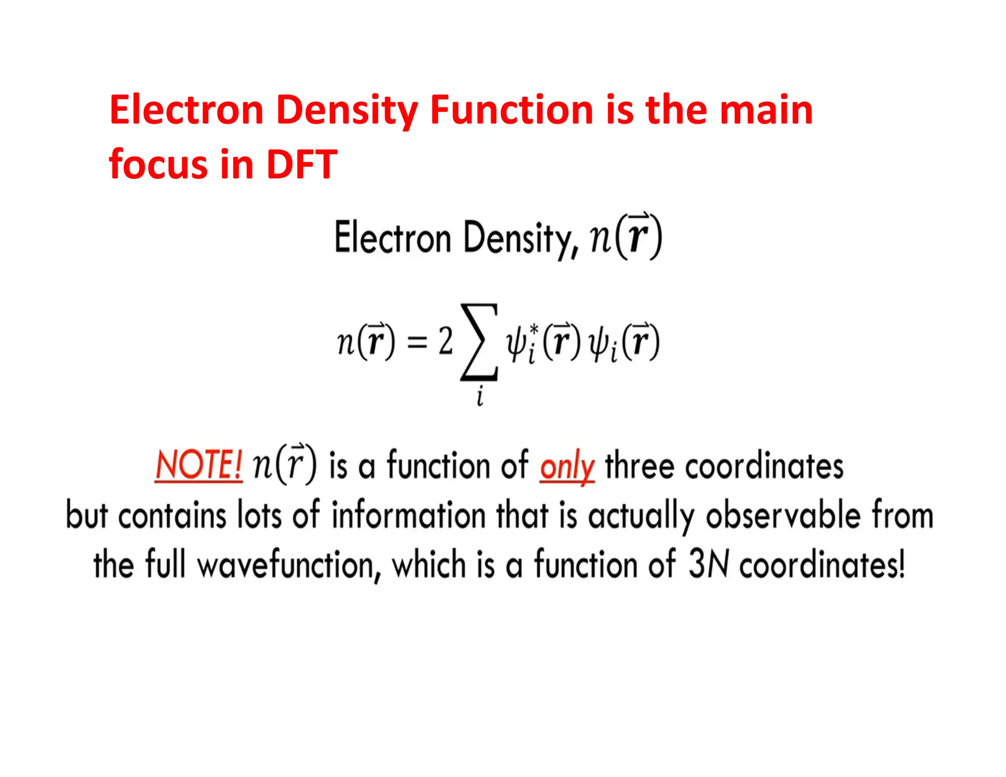 Density functional theory introductory material | PDF