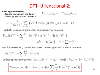 Basics of DFT+U | PDF