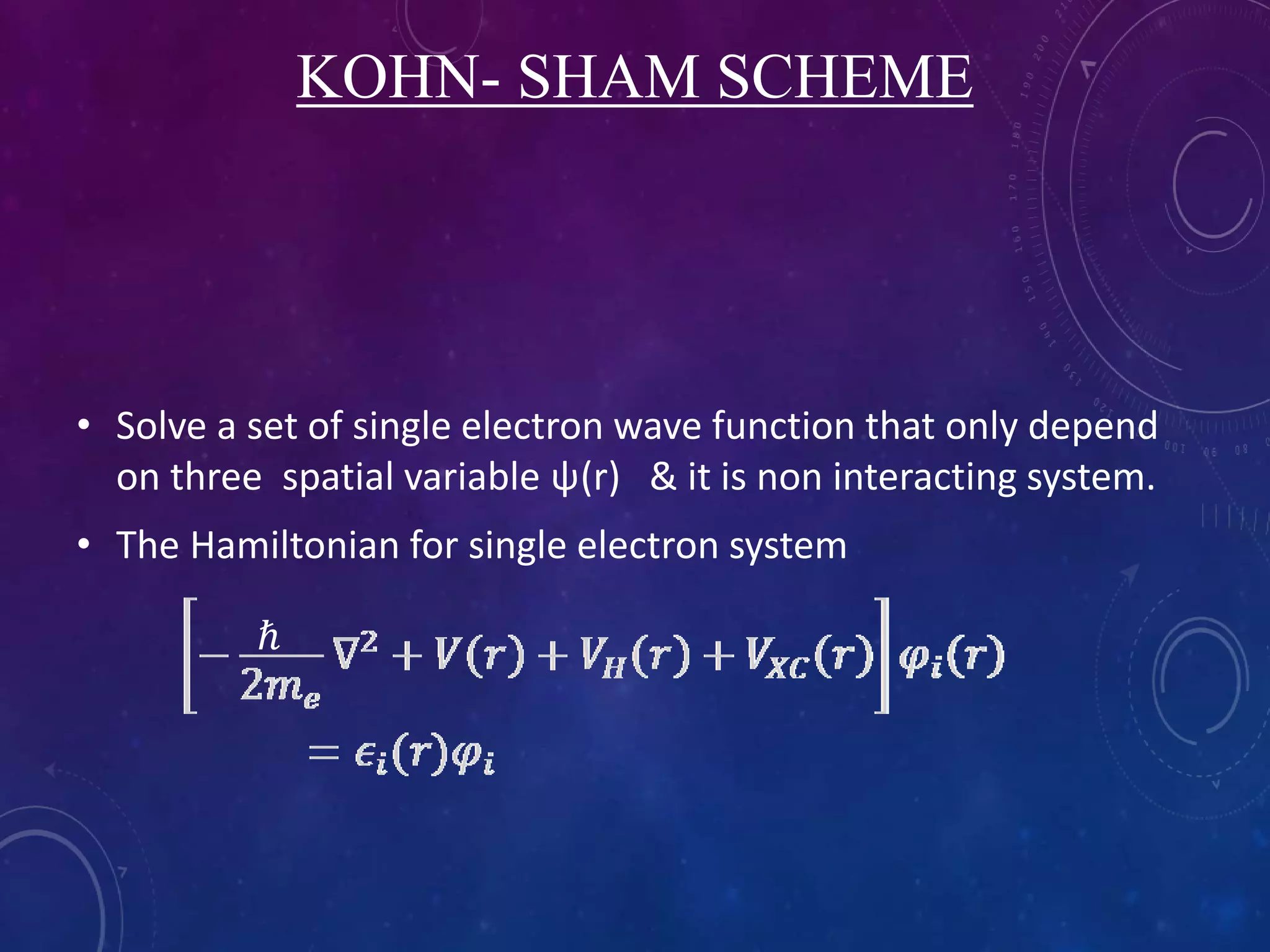Density Functional Theory Ppt