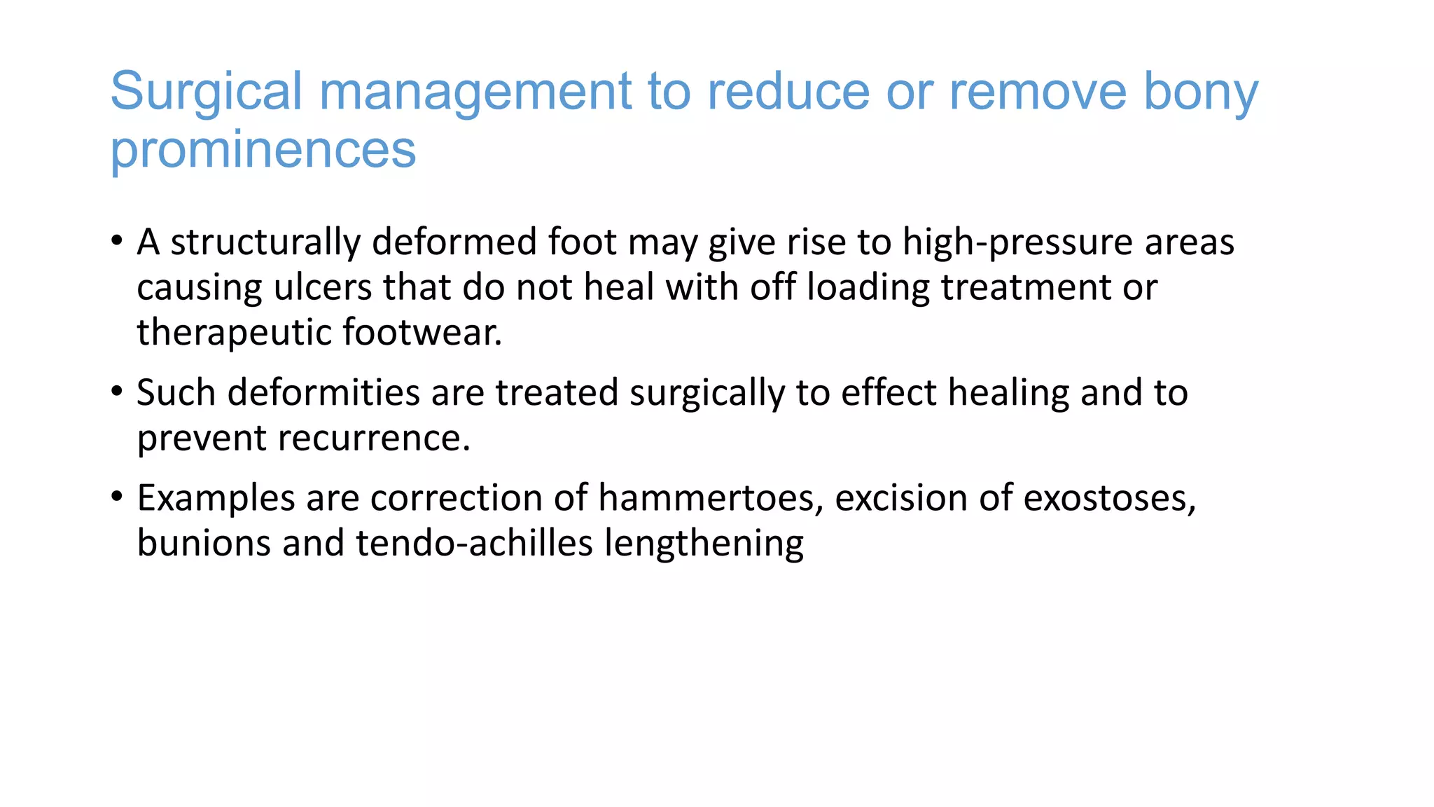 DIABETIC FOOT ULCER | PPTX