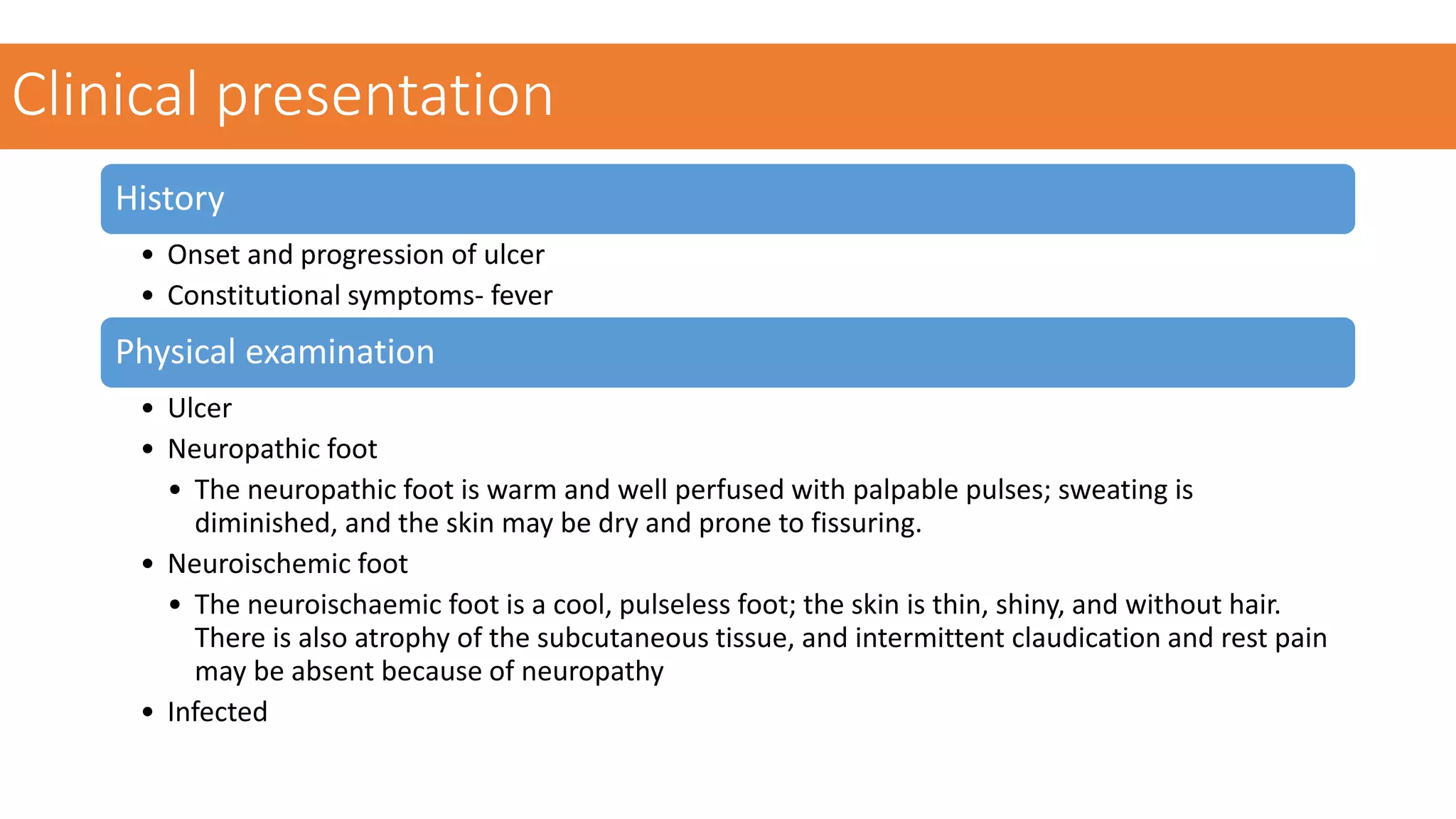 DIABETIC FOOT ULCER | PPTX