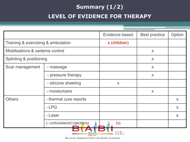babi-20-burn-scar-and-rehabilitation-2.ppt | Physical Therapy | Wellness