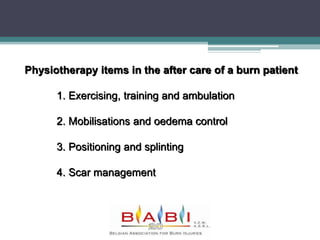 babi-20-burn-scar-and-rehabilitation-2.ppt | Physical Therapy | Wellness