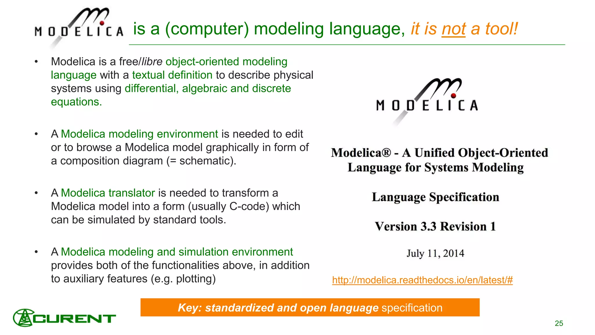 Modeling and Simulation of Electrical Power Systems using OpenIPSL.org and GridDyn | PPTX ...