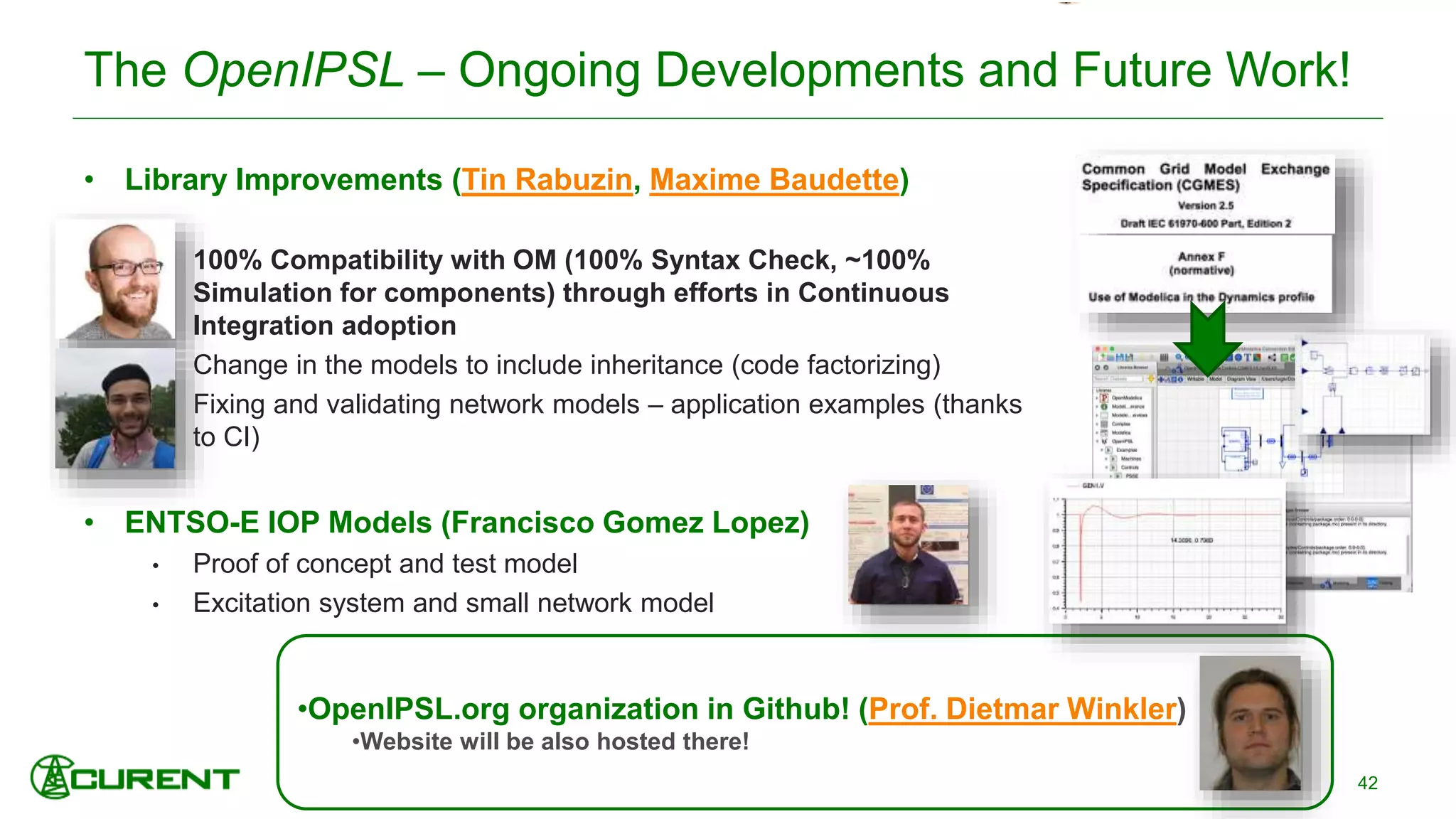 Modeling and Simulation of Electrical Power Systems using OpenIPSL.org and GridDyn | PPTX ...