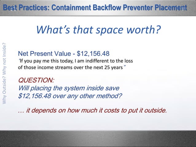 Waterworks Best Practices: Containment Backflow Preventer Design ...