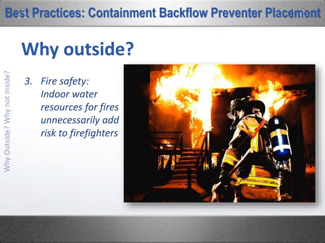 Waterworks Best Practices: Containment Backflow Preventer Design ...