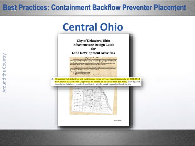 Waterworks Best Practices: Containment Backflow Preventer Design ...