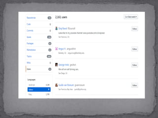 GitHub & Stack Overflow Recruiting | PPTX