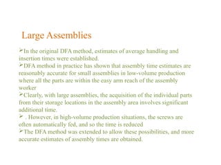 DFX - DESIGN FOR ASSEMBLY-DFX - DESIGN FOR ASSEMBLY | PPTX