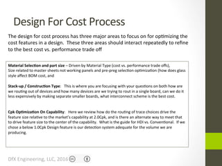 Dfx design for_cost | PDF