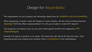 Design For X Guidelines | PDF