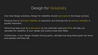Design For X Guidelines | PDF