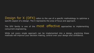 Design For X Guidelines | PDF