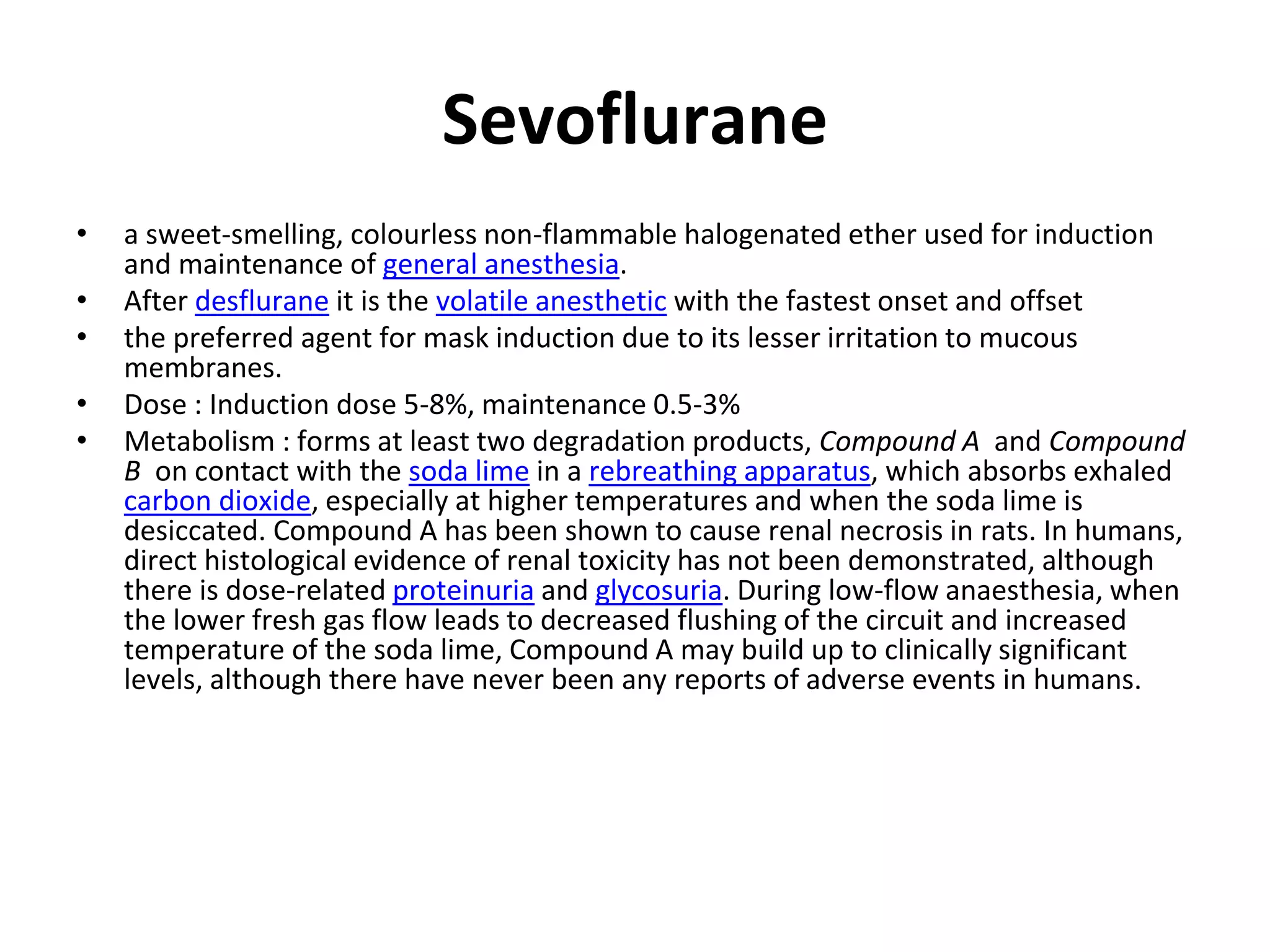 Basic pharmacology of anesthesia drugs | PPTX