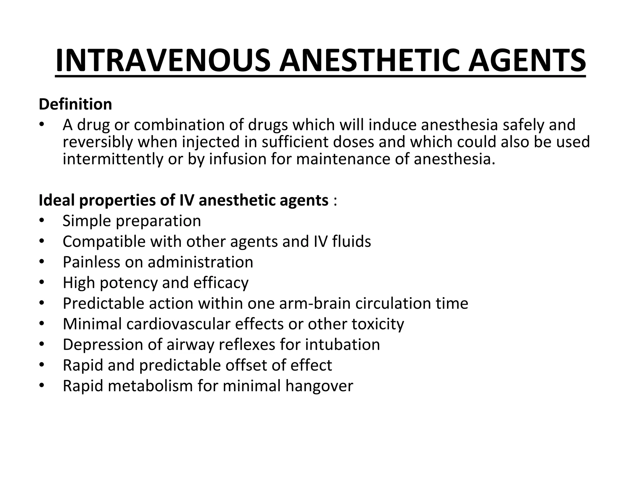 Basic pharmacology of anesthesia drugs | PPTX