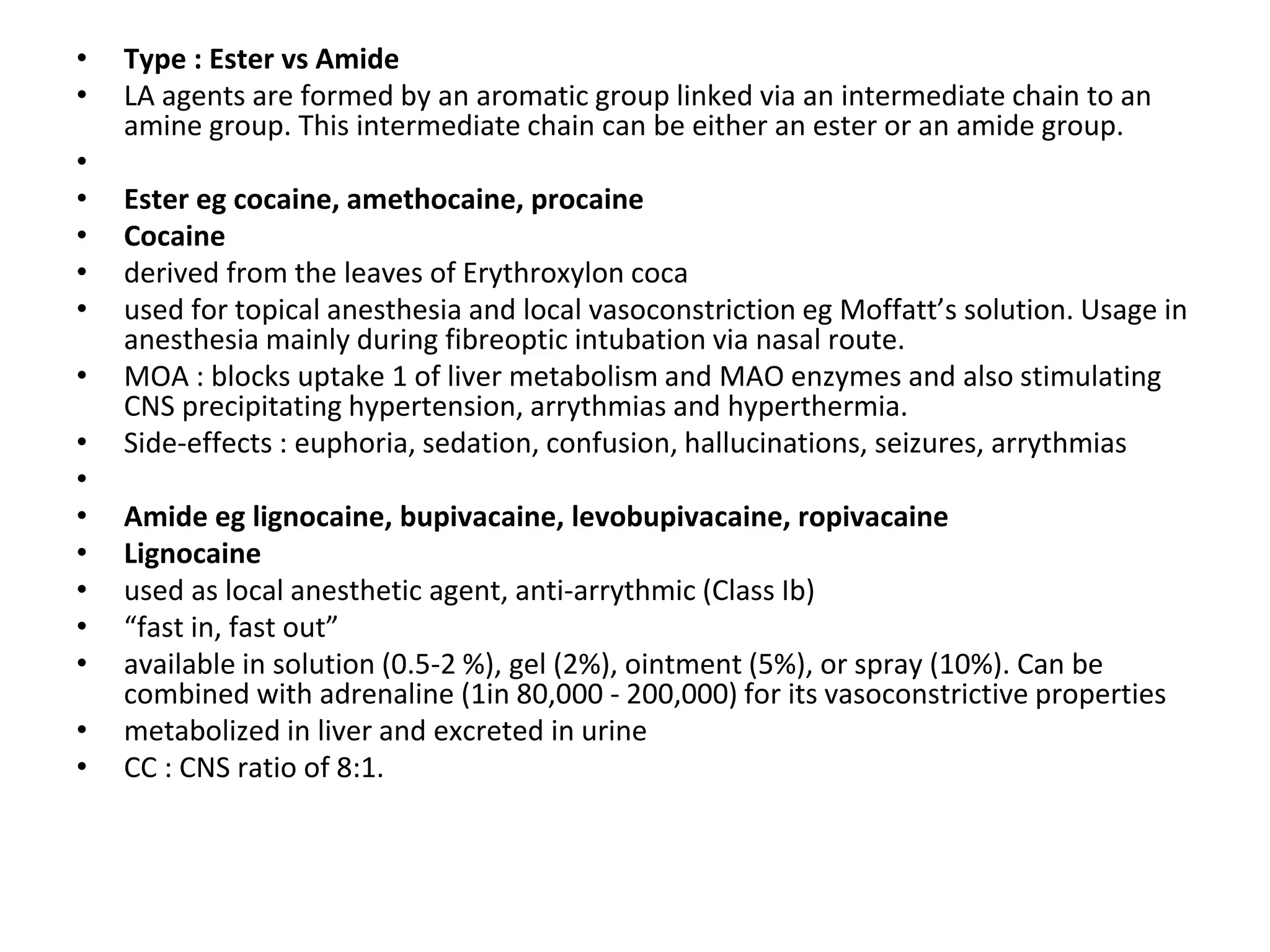 Basic pharmacology of anesthesia drugs | PPTX