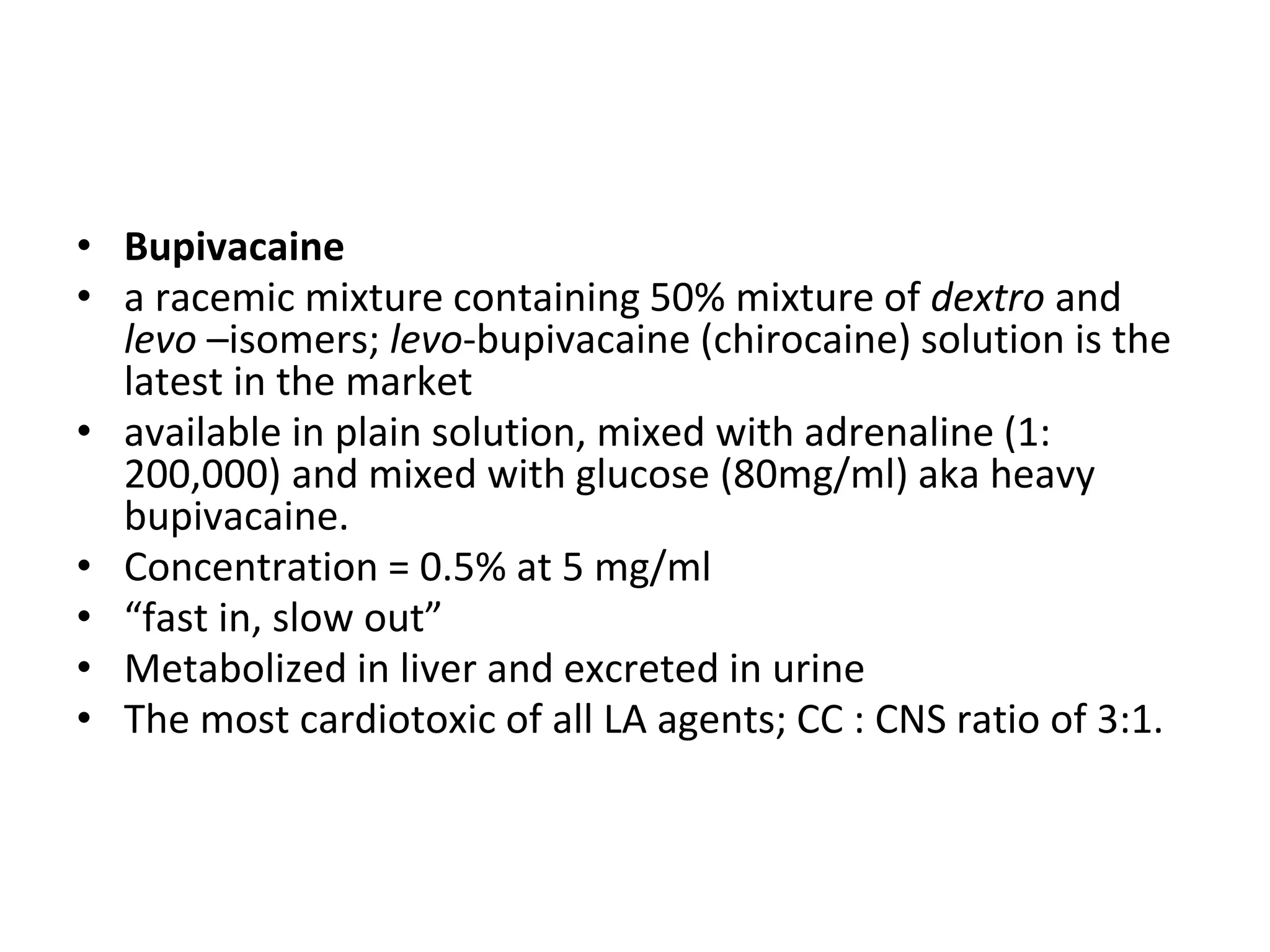 Basic pharmacology of anesthesia drugs | PPTX