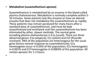 Basic pharmacology of anesthesia drugs | PPTX