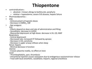 Basic pharmacology of anesthesia drugs | PPTX