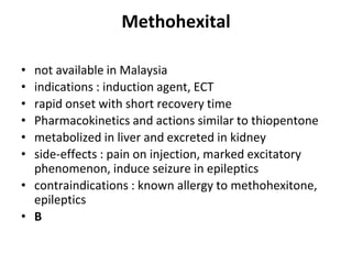 Basic pharmacology of anesthesia drugs | PPTX