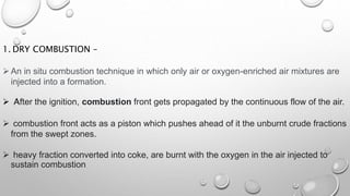 in situ combustion | PPTX