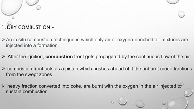 in situ combustion | PPTX
