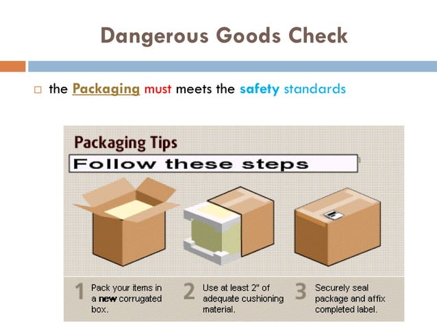 Dangerous Goods Training- awareness | PDF | Logistics and ...