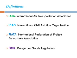 Dangerous Goods Training- awareness | PDF