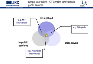 user driven innovation in public services | PPT
