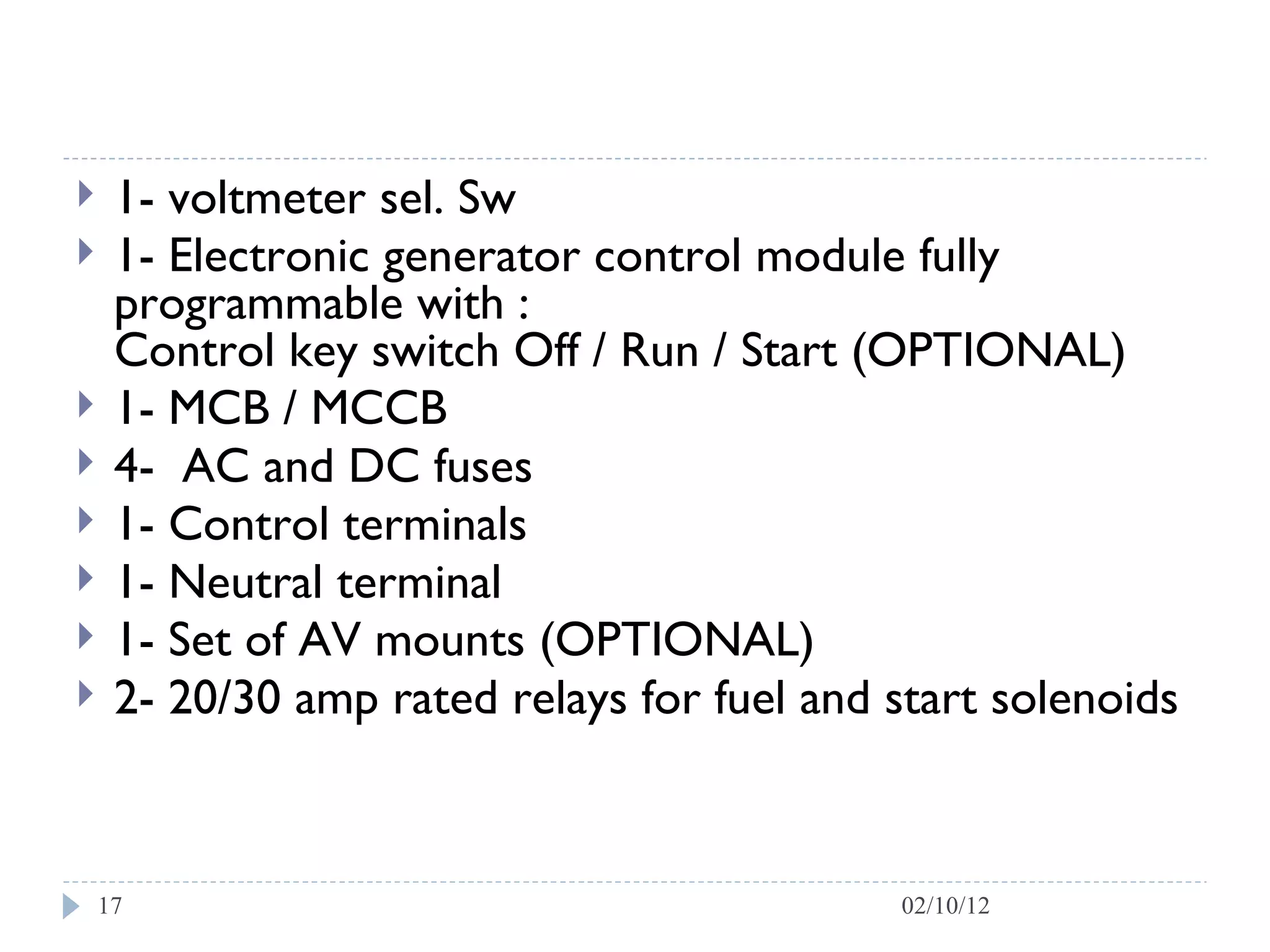 Dg Synchronisation Process Ppt 4857