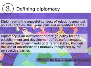 DG17 Diplomacy and Foreign Policy | PPT