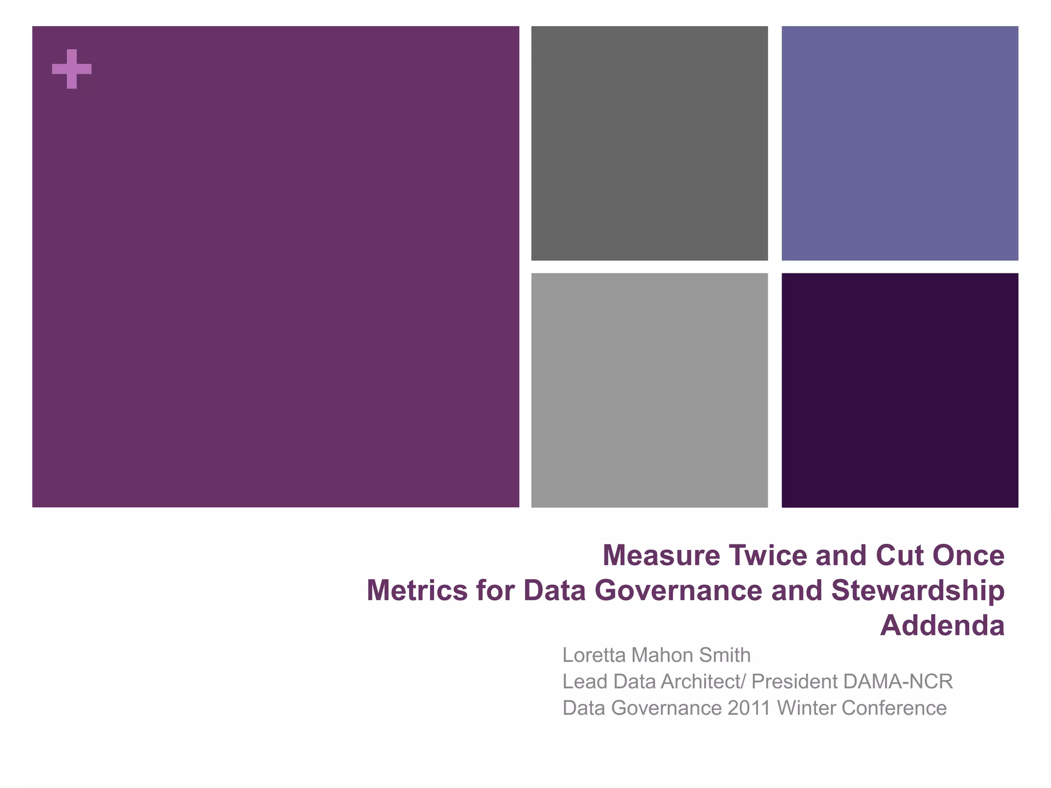Dg 2011 Measure Resources | PPT