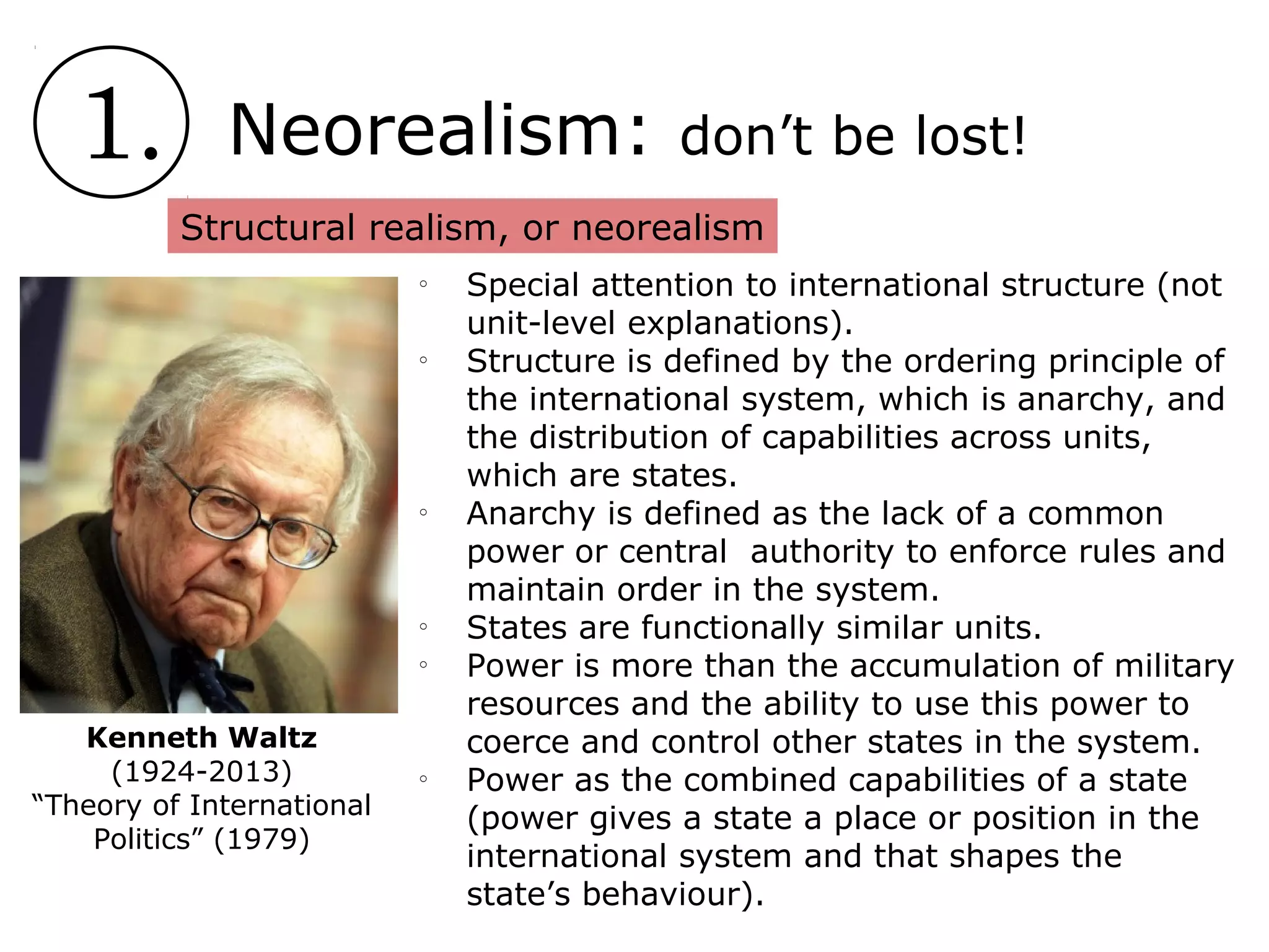 DG2 Neo-Neo Debate | PPT