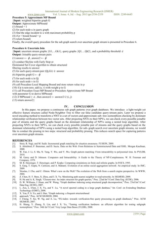 A Subgraph Pattern Search over Graph Databases | PDF
