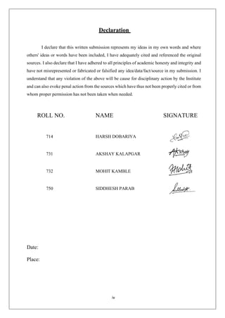 Dga final year project report Akshay Kalapgar | PDF | Information and ...